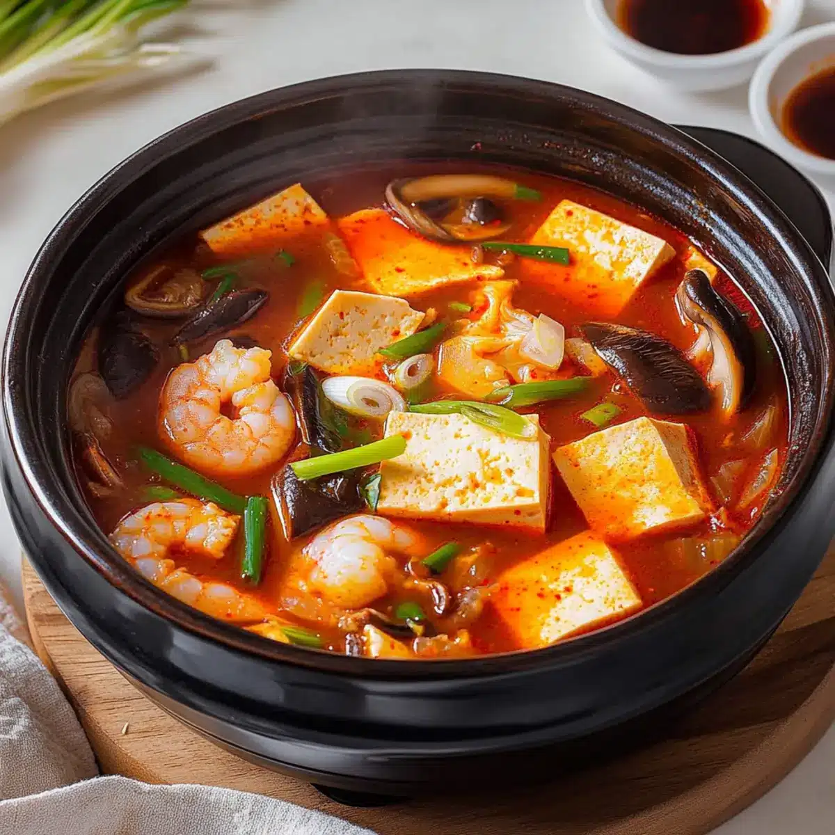 Ultimate Korean Spicy Soft Tofu Soup Recipe - Delicious Comfort