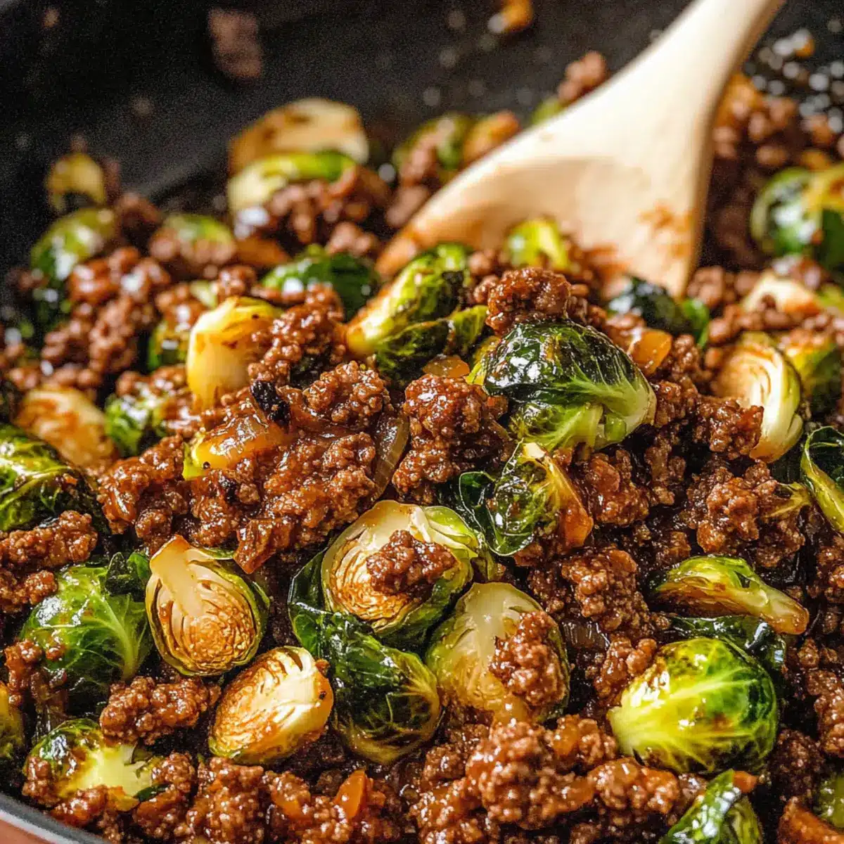 Ground Beef and Brussels Sprouts: An Easy, Delicious Meal